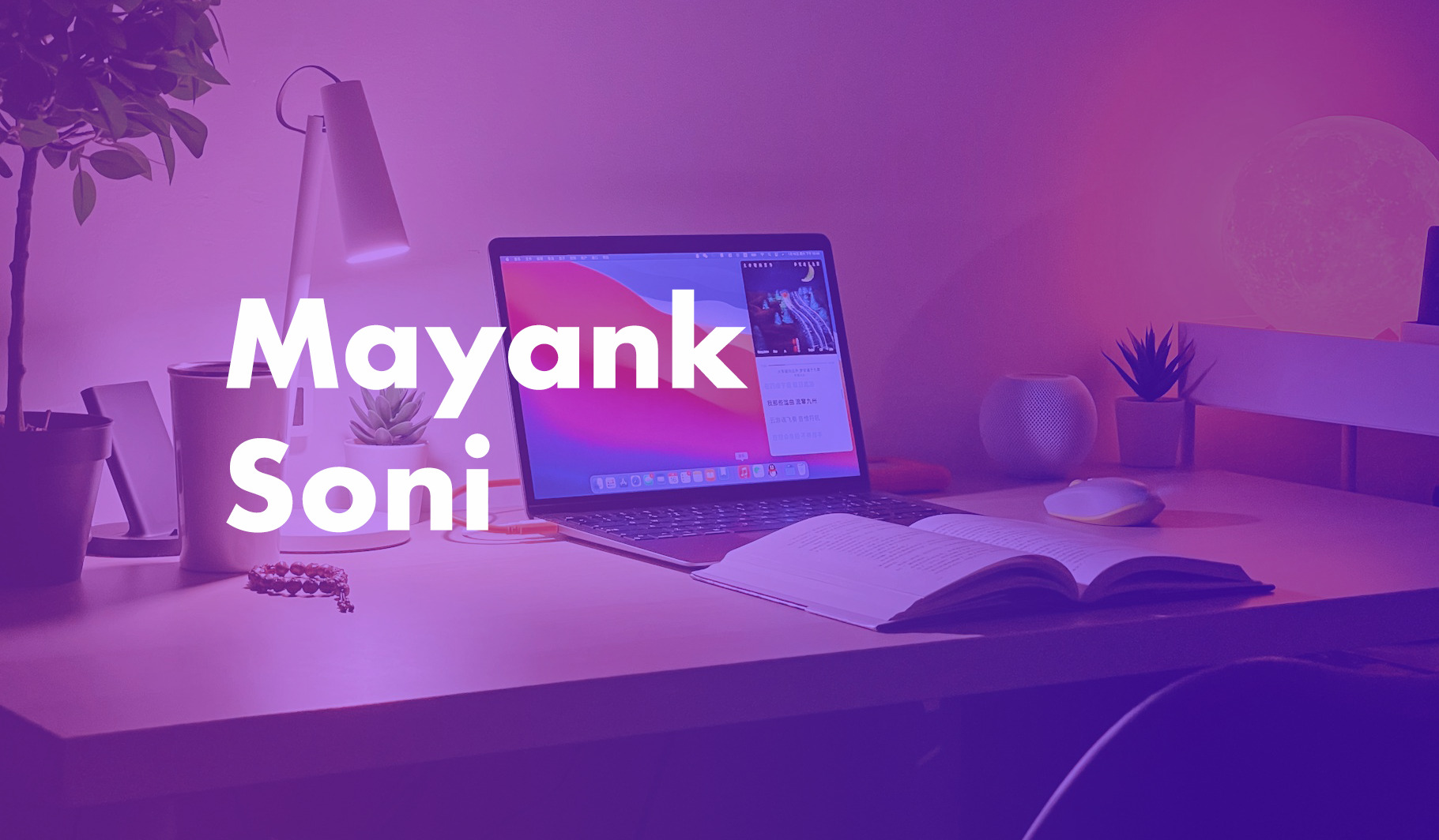 Mayank Soni – Full-stack Software Developer